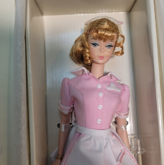 Mattel | Toys | Silkstone Fashion Model Barbie The Waitress 206 Doll ...